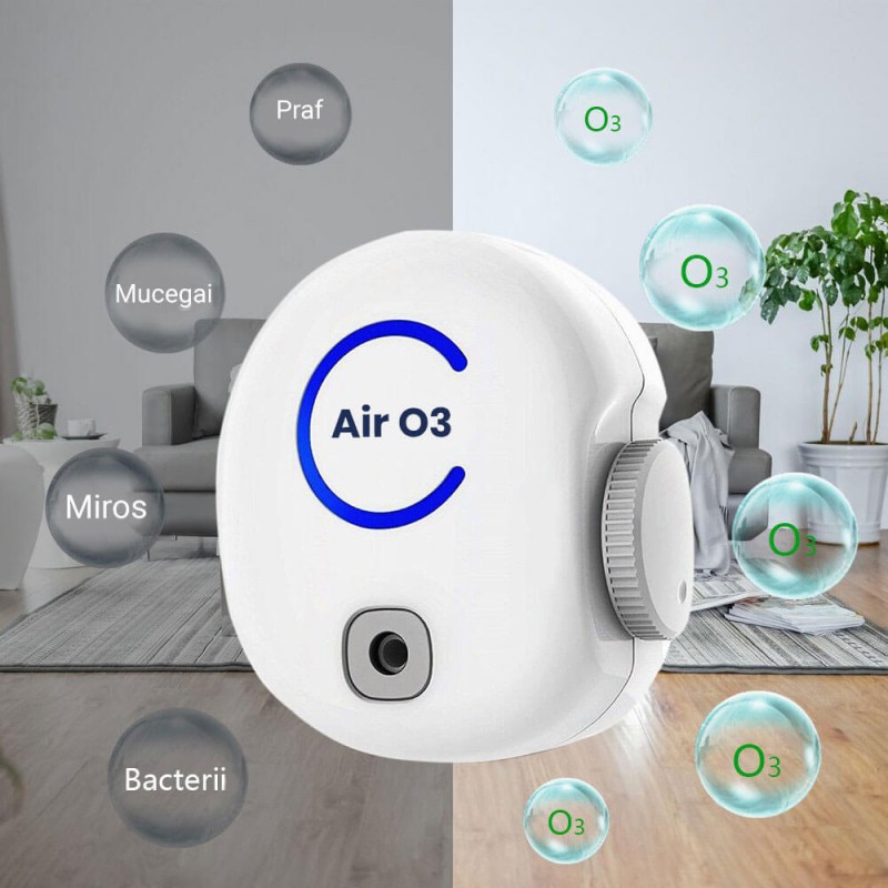 Generator de Ozon Air O3, Purificator Aer cu Ozon, Deodorizant ...